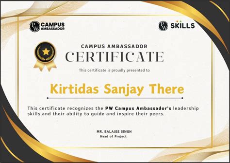 Kirtidas There On Linkedin Campusambassador Pwskills Techexcellence