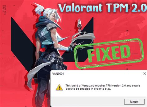 How To Fix Valorant TPM 2 0 And Secure Boot Error Root Gsm