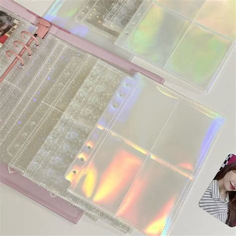10cái Sheet Meet Sheet Meet Yx Size A5 đựng Card Postcard Thẻ Bài