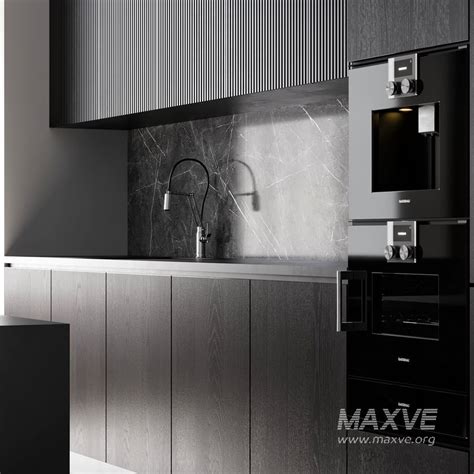 Neoclassical Kitchen 3d Model Download Maxve