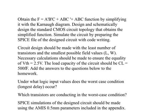 Obtain The F A B C ABC ABC Function By Chegg Com