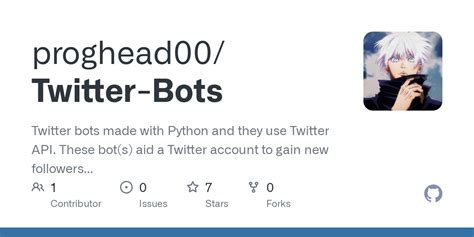 github proghead00 twitter bots twitter bots made with python and
