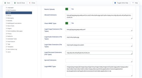 J5xmedia Files Folder Joomla Documentation