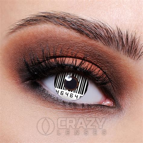 Barcode Contact Lenses Crazy Contact Lenses