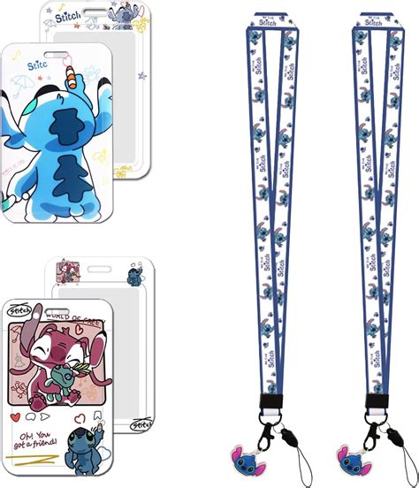 2 Stücke Lanyard Mit Ausweishalter Karikatur Lanyard Mit Kartenhaltern