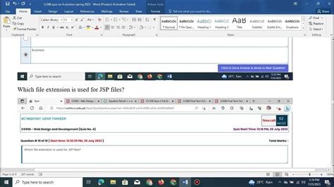 Cs506 Quiz No 4 Solution Spring 2023 Youtube