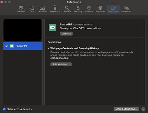 Github Choujarsharegpt Safari A Safari Web Extensions Port Of