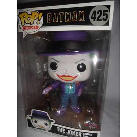 Figurine Pop Heroes Batman 1989 The Joker 25 Cm N° 425 Funko