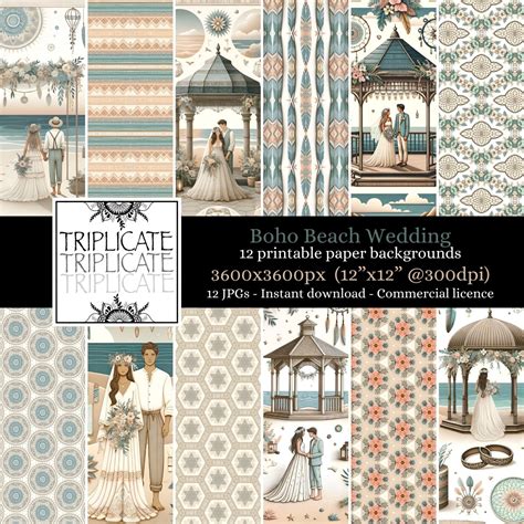 Triplicate Designs Patterns And Printables