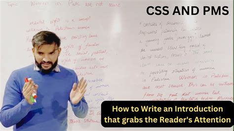 how to write an introduction that grabs the reader s attention css pms