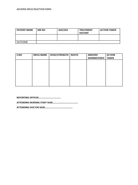 Adr Reporting Form Pdf