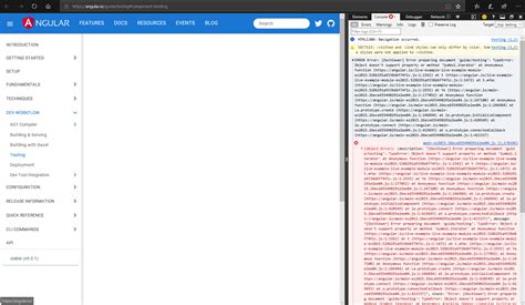 Cannot Open Https Angular Io Guide Testing On Microsoft Edge 42 17134