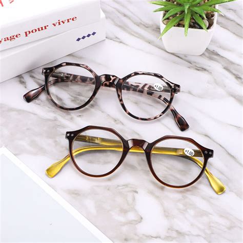 100 To 400 Fashion Reading Glasses Women Men Pc Frame Presbyopia