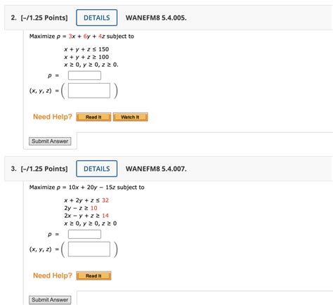 solved p 3x 6y 4z subje x y z≤150x y z≥100x≥0 y≥0 z≥0