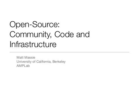 open source best practices darpa