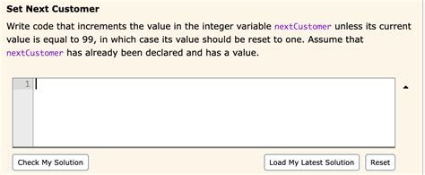 Solved Set Next Customer Write Code That Increments The