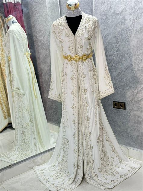 10 Styles Moroccan Takchita Dress White Royal Caftan For Women Nikah Kaftans Luxury Moroccan