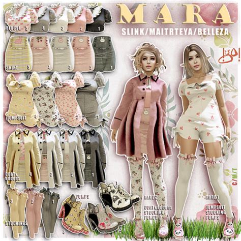 Second Life Marketplace Go Mara Yellow Stockings 3