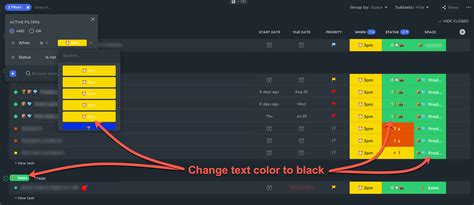 Please Fix Text Is Very Difficult To Read In Dark Mode Bugs ClickUp