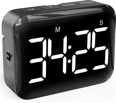 Vocoo Magnetic Kitchen Timer For Cooking With Count Up Countdown Digital Timer