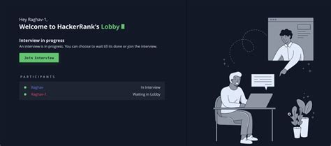 Elevate Your Interview Experience With The Hackerrank Virtual Lobby Hackerrank Blog