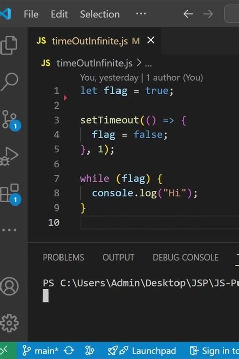 Js Puzzle 4 Settimeout Infinite Loop Youtube