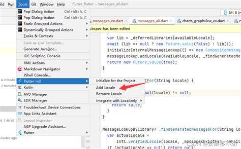 Flutter 多语言 插件 Intlflutterintl Const Csdn博客