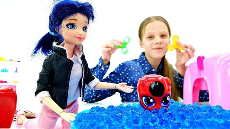 Салон красоты Новая прическа для Маринетт Игры для девочек Youtube