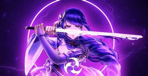 Живые обои Аниме Raiden Shogun скачать бесплатно для Windows Anime Wallpaper Live Wallpapers