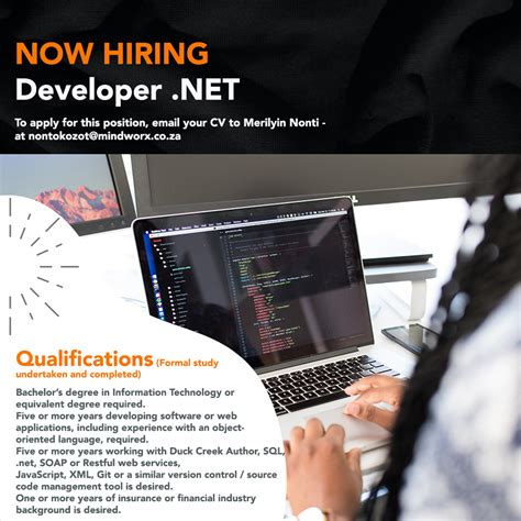 Developernet Mindworx Is Hiring Mindworx