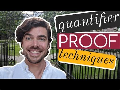 USEFUL Techniques For Quantifier Proofs YouTube