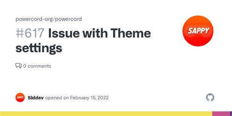 Issue With Theme Settings Issue Powercord Org Powercord GitHub