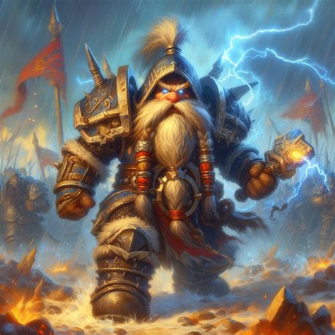 Wow Dwarf By Picknikker On Deviantart