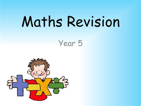 Revision Powerpoint For Ks2 Maths Teaching Resources