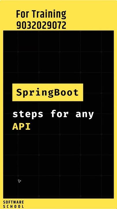 Spring Boot Steps To Create Any Api 💻 Java Spring Boot Tutorial For Beginners In Telugu