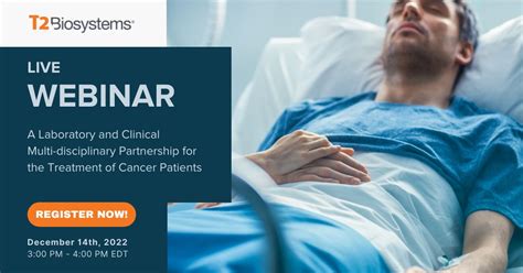 Webinar Sepsis Laboratory Bonemarrowtransplant Oncology Hospital T2 Biosystems