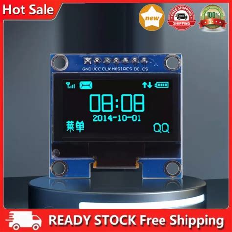 13inch Oled Module 128x64 Ssh1106 Drive For Arduinoraspberry Pi 7pin