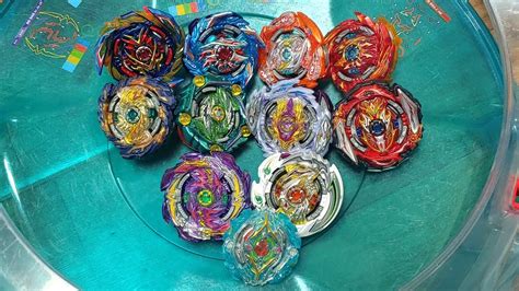 베이블레이드버스트슈퍼킹 시즌5베이 슈퍼킹레이어시스템 오리지널추천조합 10종류 Vs 랜덤부스터 Vol3레어베이예거이그드라실 Gy 배틀 리뷰 Youtube