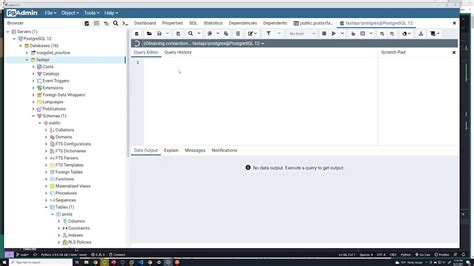 create posts sql kodekloud notes