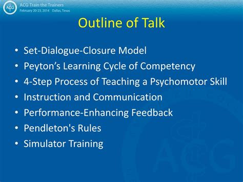 Ppt Teaching Procedural Skills Powerpoint Presentation Free Download Id2101051