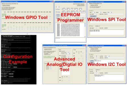 APUS I2C SPI GPIO Host Adapter Microport Computer Electronics Inc