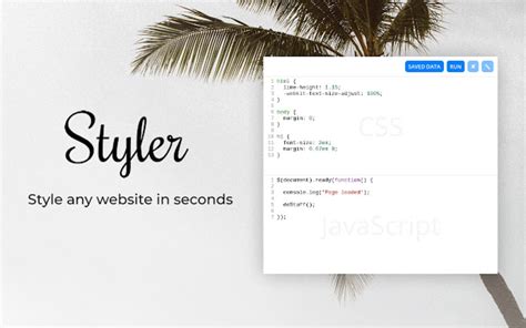 Styler for Google Chrome - Extension Download