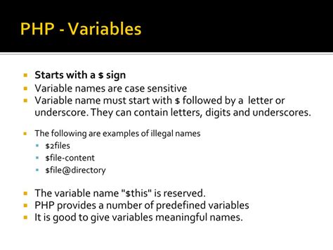 Ppt Short Php Tutorial Powerpoint Presentation Free Download Id