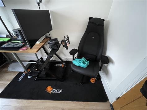 Repost Updated Simlab Wheel Stand Pro Into A Solid Rig With A Trak Racer Seat Included A