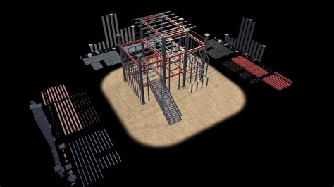 Modular Structural Steel Assets Buy Royalty Free 3d Model By Vince Dulay Vincent Dulay