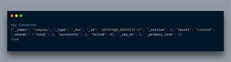 Getting Started With Elasticsearch In Python