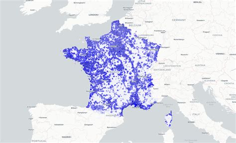 Orange Free Mobile Sfr Et Bouygues Telecom Les Cartes Pour Comprendre La Couverture 4g Par