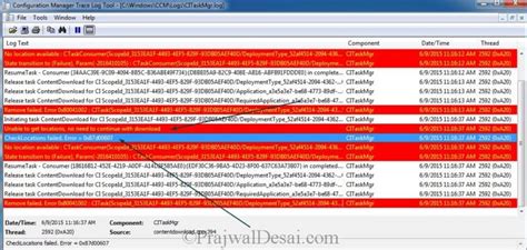 Fix SCCM Application Installation Error X D