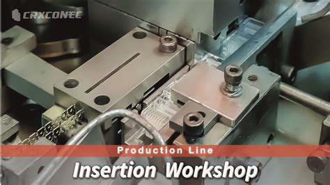 How Are RJ Connector Made The Insertion Workshop YouTube