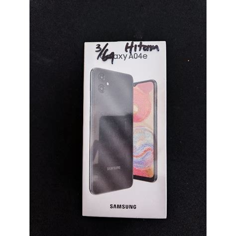 Jual Samsung A04e 364 New Garansi Resmi Shopee Indonesia
